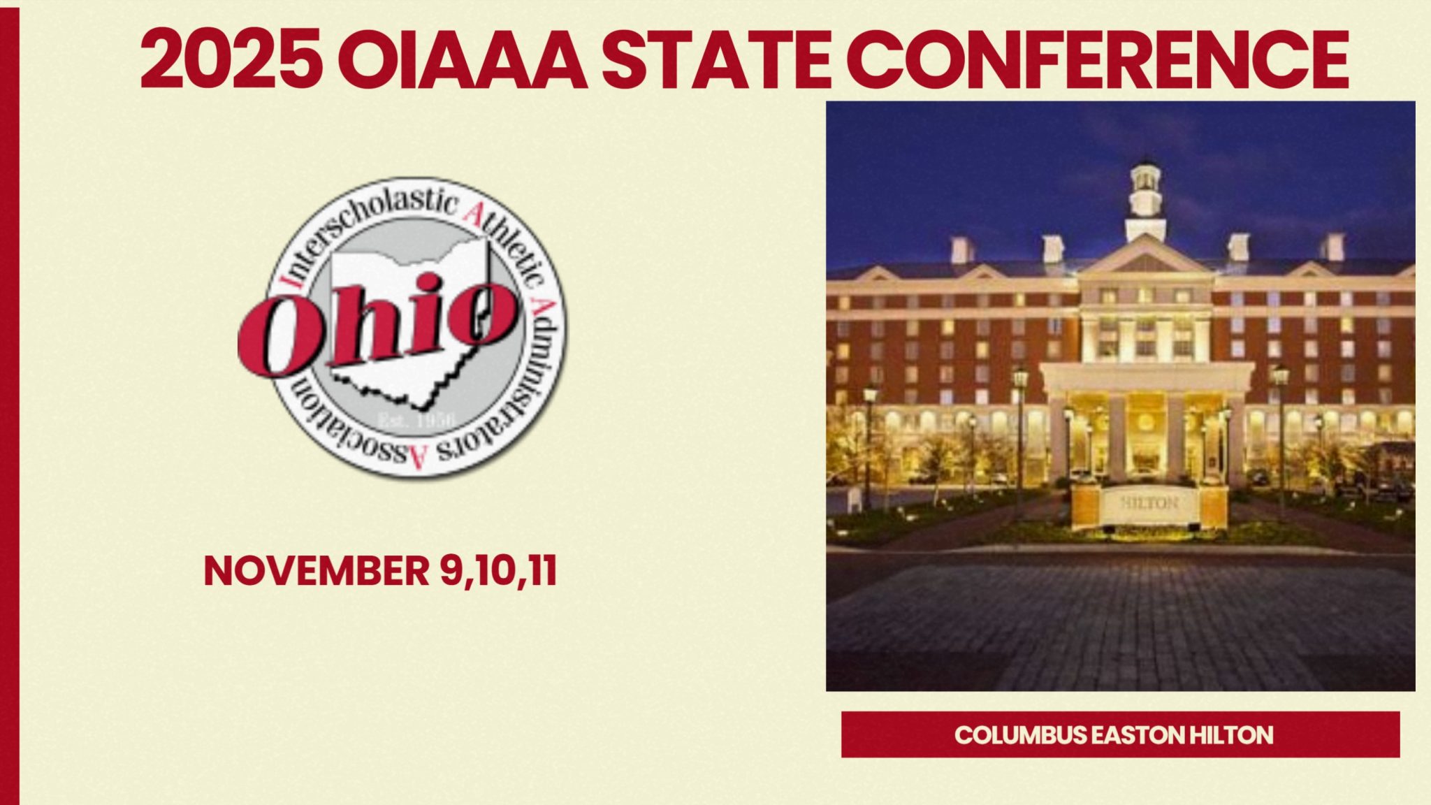 OIAAA - Ohio Interscholastic Athletic Administrators Association
